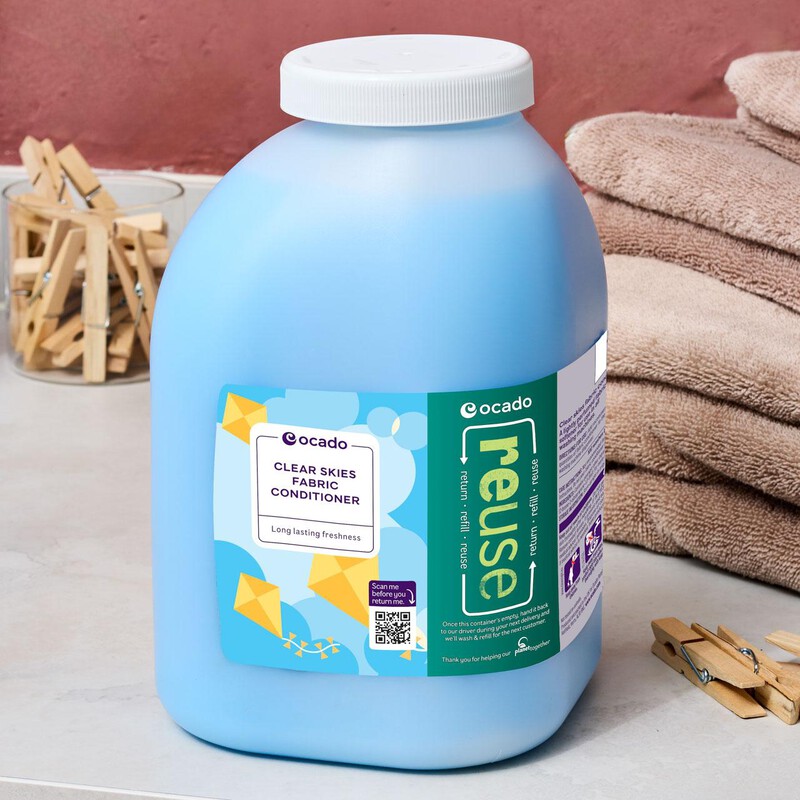 Ocado Refill, Reuse Clear Skies Fabric Conditioner - Ocado