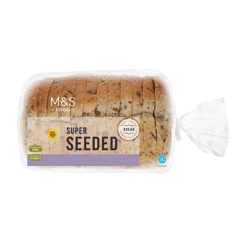 M&S Super Seeded Soft Bread Loaf - Ocado