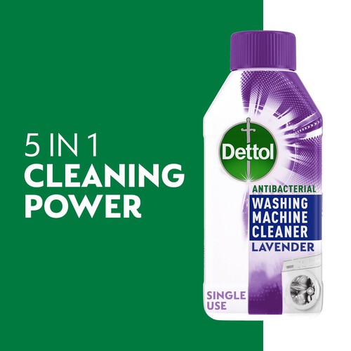 Dettol Antibacterial Washing Machine Cleaner Lavender - Ocado