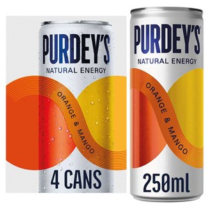 Purdey's Orange & Mango Natural Energy Drink - Ocado