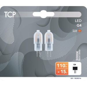 TCP LED G4 15W Light Bulbs - Ocado