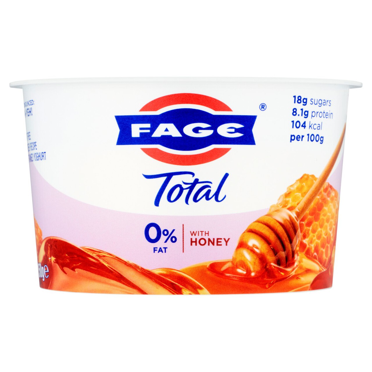 Fage Total 0% Greek Strained Yoghurt with Honey - Ocado