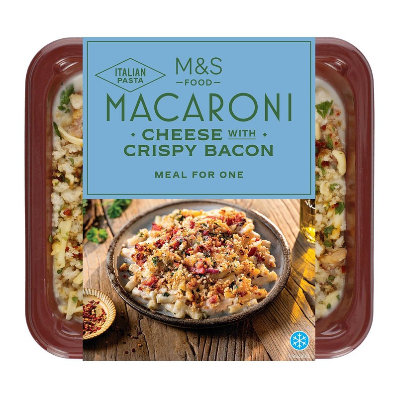 M&S Macaroni Cheese With Crispy Bacon Serves 1 - Ocado