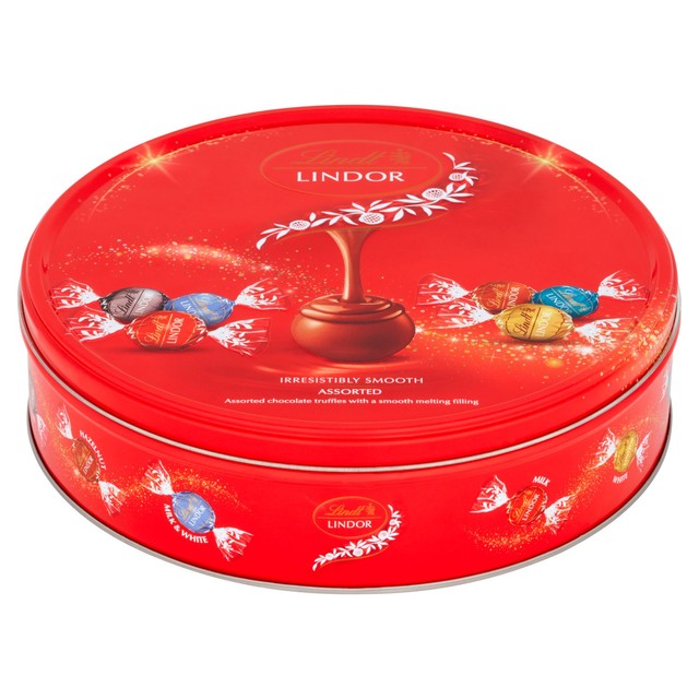 Lindt Lindor Selection Tin - Ocado
