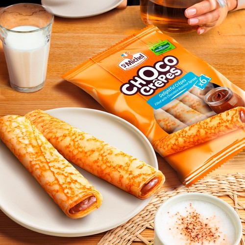 St Michel Choco Snack Crepes - Ocado