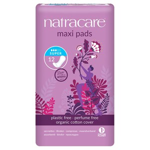 Natracare Organic Cotton Maxi Pads Super - Ocado