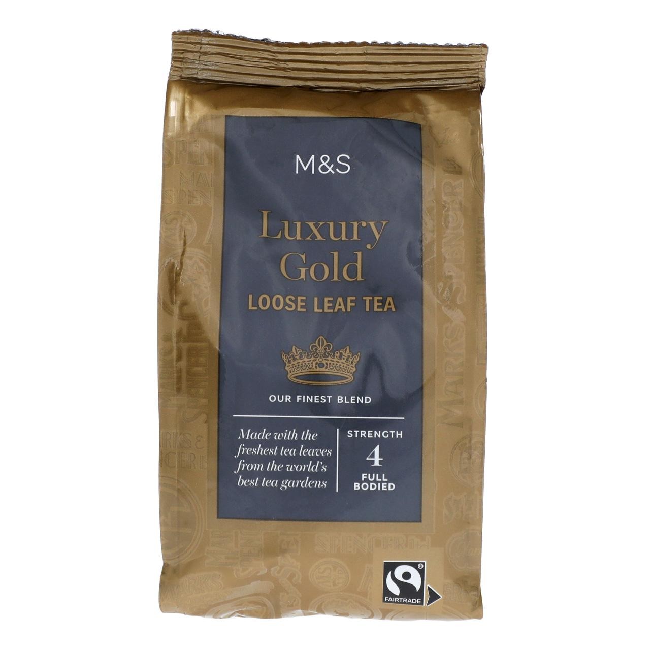 M&S Fairtrade Luxury Gold Loose Tea - Ocado