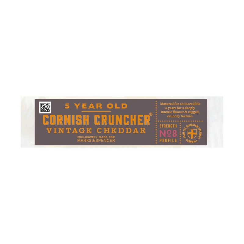 M&S Collection Cornish Cruncher Reserve Extra Mature Cheddar - Ocado