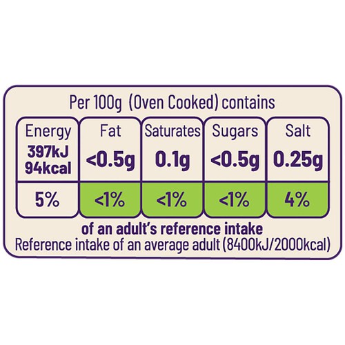 Ocado 2 MSC Cod Fillets Skin On & Boneless - Ocado