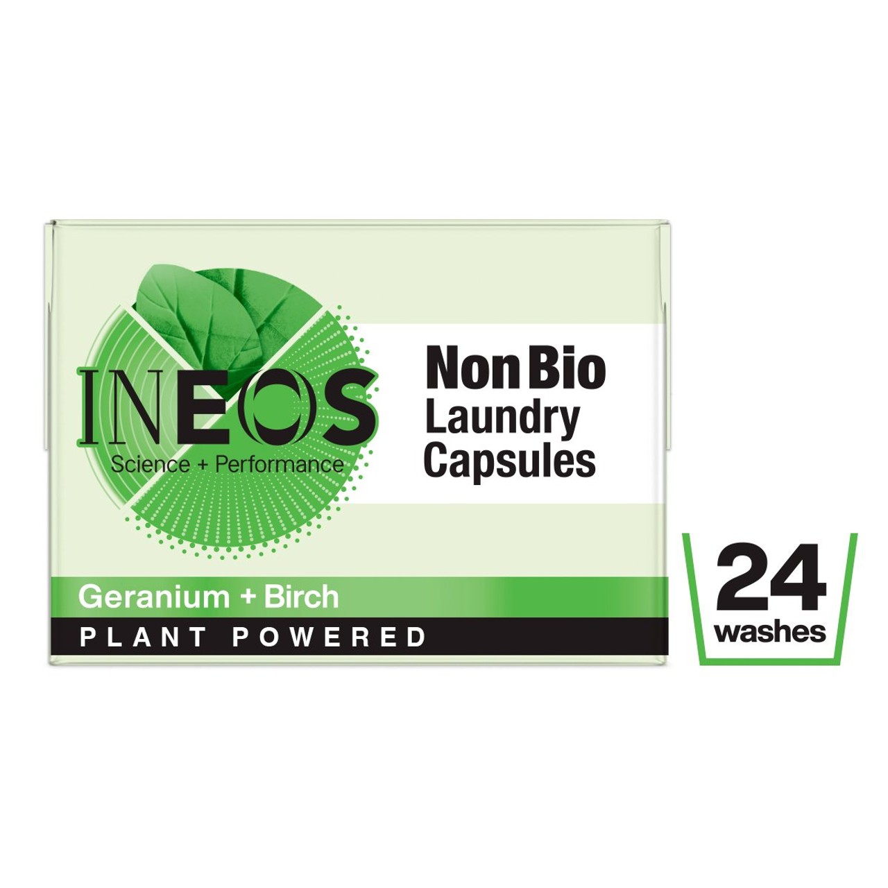 INEOS Non Bio Laundry Capsules Geranium + Birch 24 Washes - Ocado
