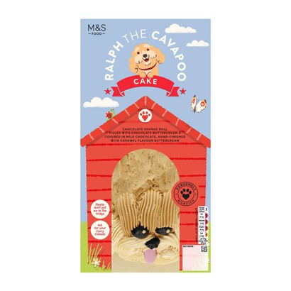 M&S Ralph the Cavapoo Cake - Ocado