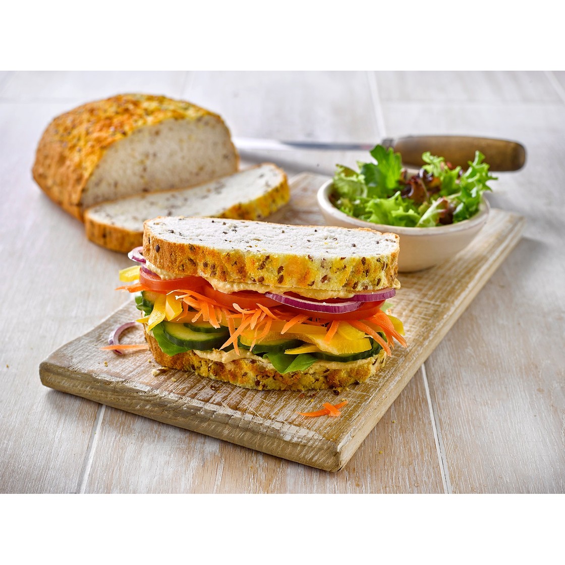 Warburtons Gluten Free Seeded Tiger Bloomer - Ocado