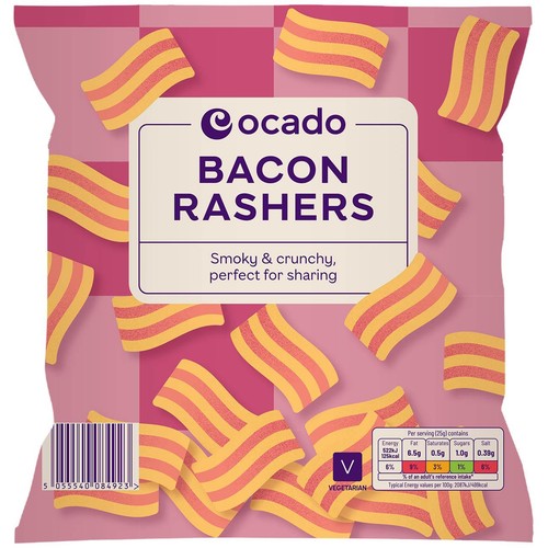 Ocado Bacon Rashers Crisps - Ocado