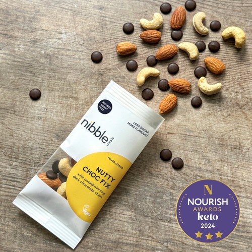 Nibble Simply Nutty Choc Fix Trail Mix - Ocado