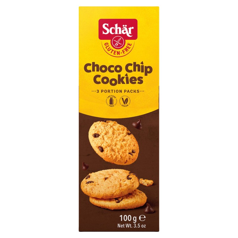 Schar Choco Chip Cookies - Ocado