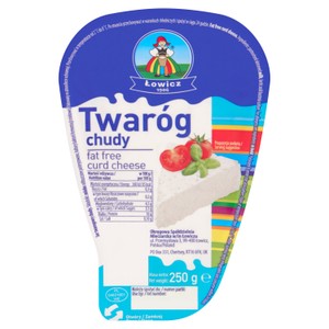 Lowicz Fat Free Twarog - Ocado