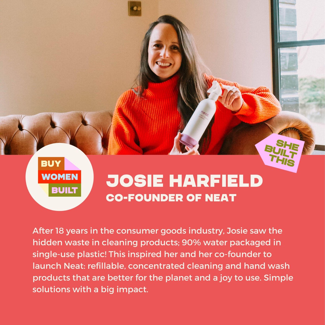 Neat All Purpose Floor Cleaner Concentrated Refill Mango & Fig - Ocado