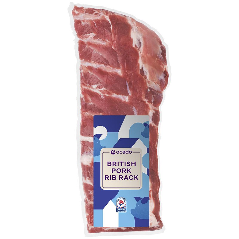 Ocado British Pork Rib Rack - Ocado