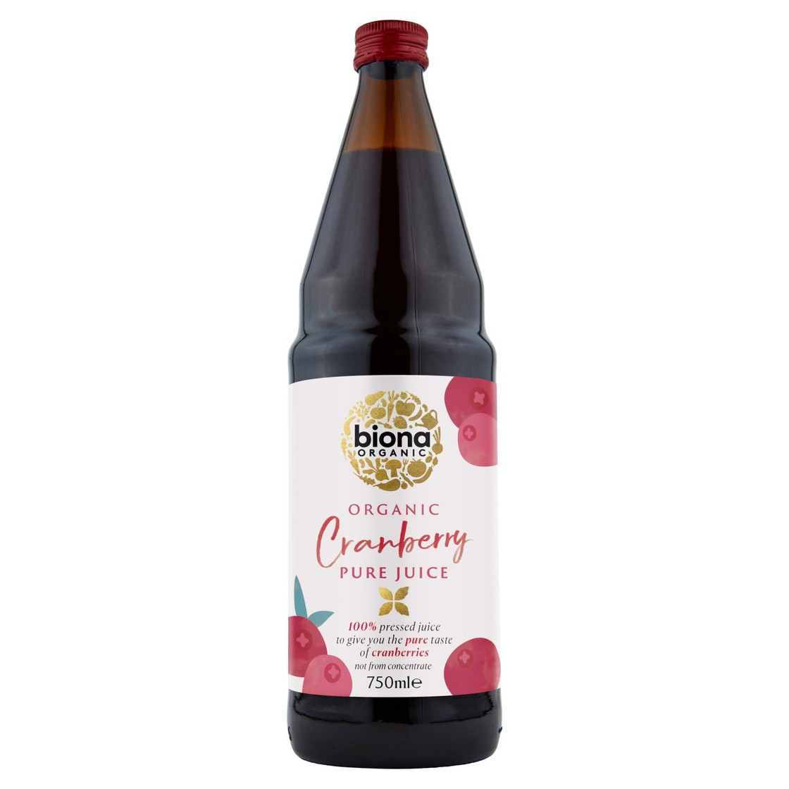 Biona Organic Pure 100% Cranberry Super Juice - Ocado