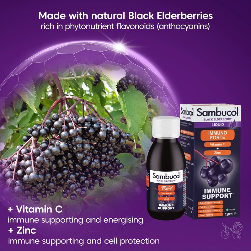 Sambucol Immuno Forte Syrup - Ocado