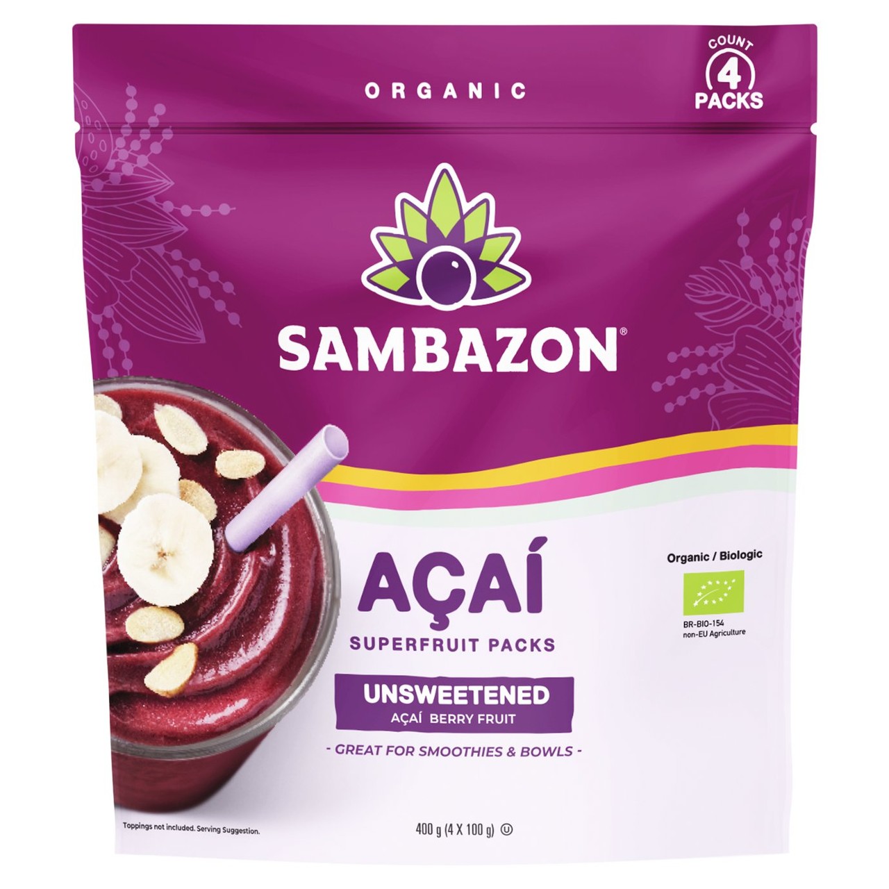 Sambazon Organic Fair Trade Acai Pure - Ocado