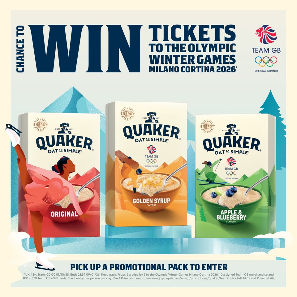 Quaker Oat So Simple Strawberry Raspberry & Cranberry Sachets Cereal ...