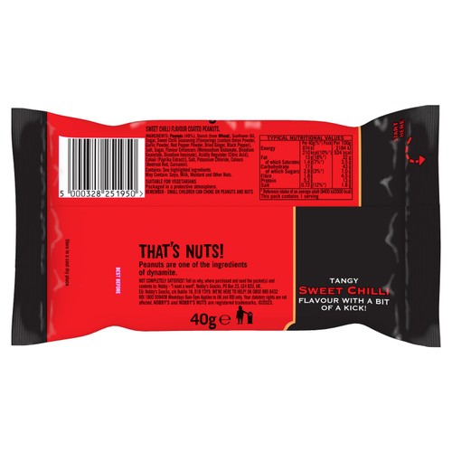 Nobby's Nuts Sweet Chilli Coated Peanuts - Ocado