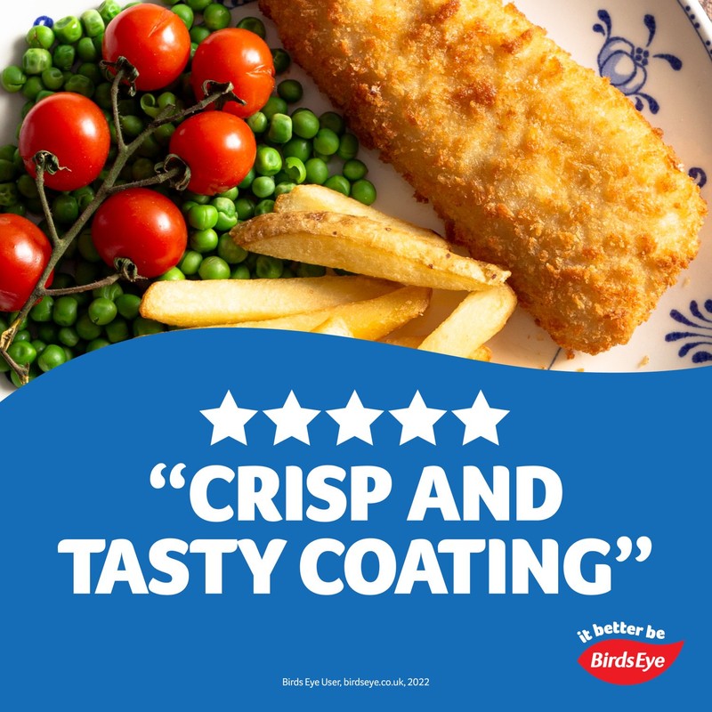 Birds Eye 4 MSC Breaded Cod Fish Fillets - Ocado