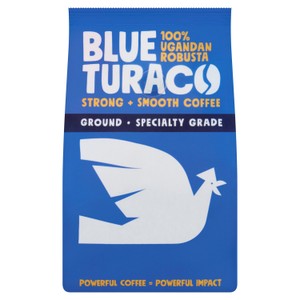 Blue Turaco Coffee Ground 100% Specialty Ugandan Robusta - Ocado