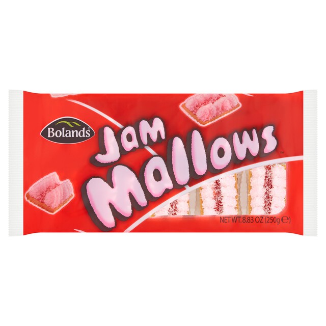 Bolands Jam Mallows - Ocado