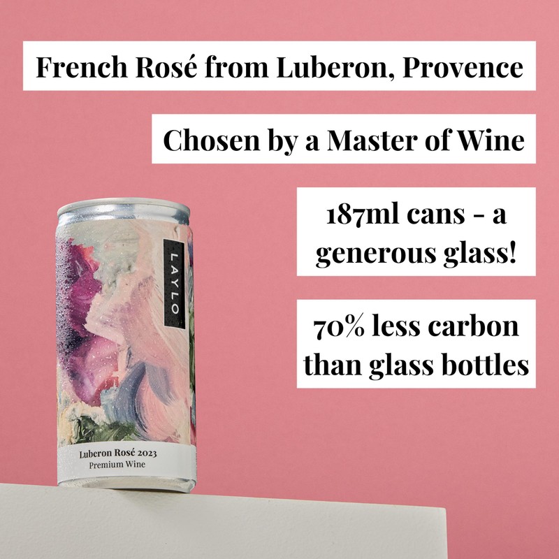 Laylo Luberon Rose Can - Ocado