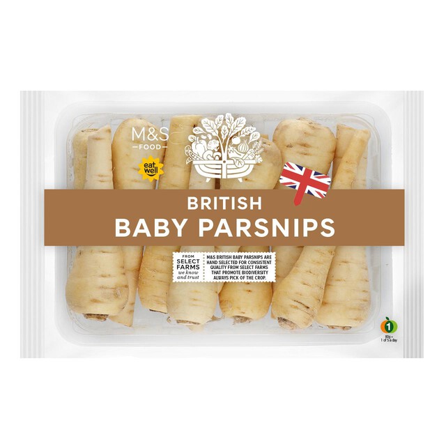 M&S British Baby Parsnips - Ocado