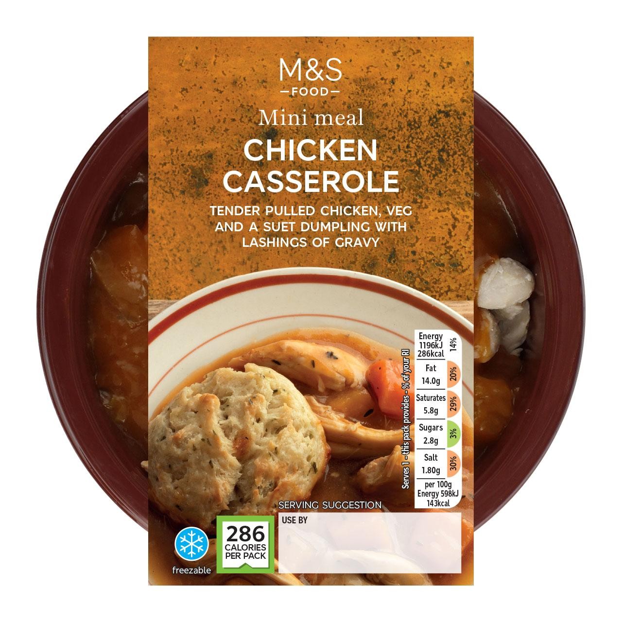 M&S Chicken & Dumpling Casserole Mini Meal - Ocado