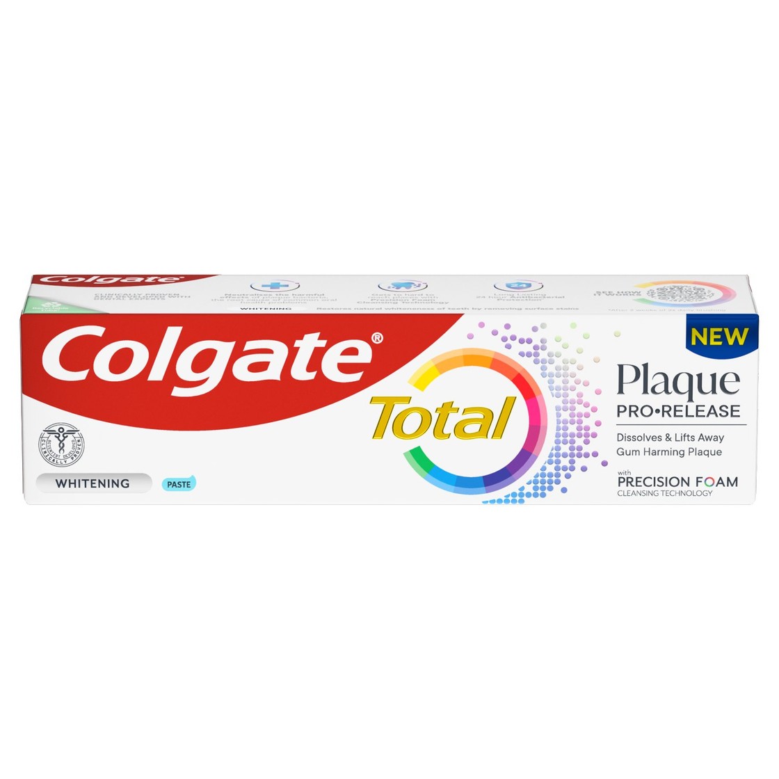 Colgate Total Plaque Pro Release Teeth Whitening Toothpaste - Ocado