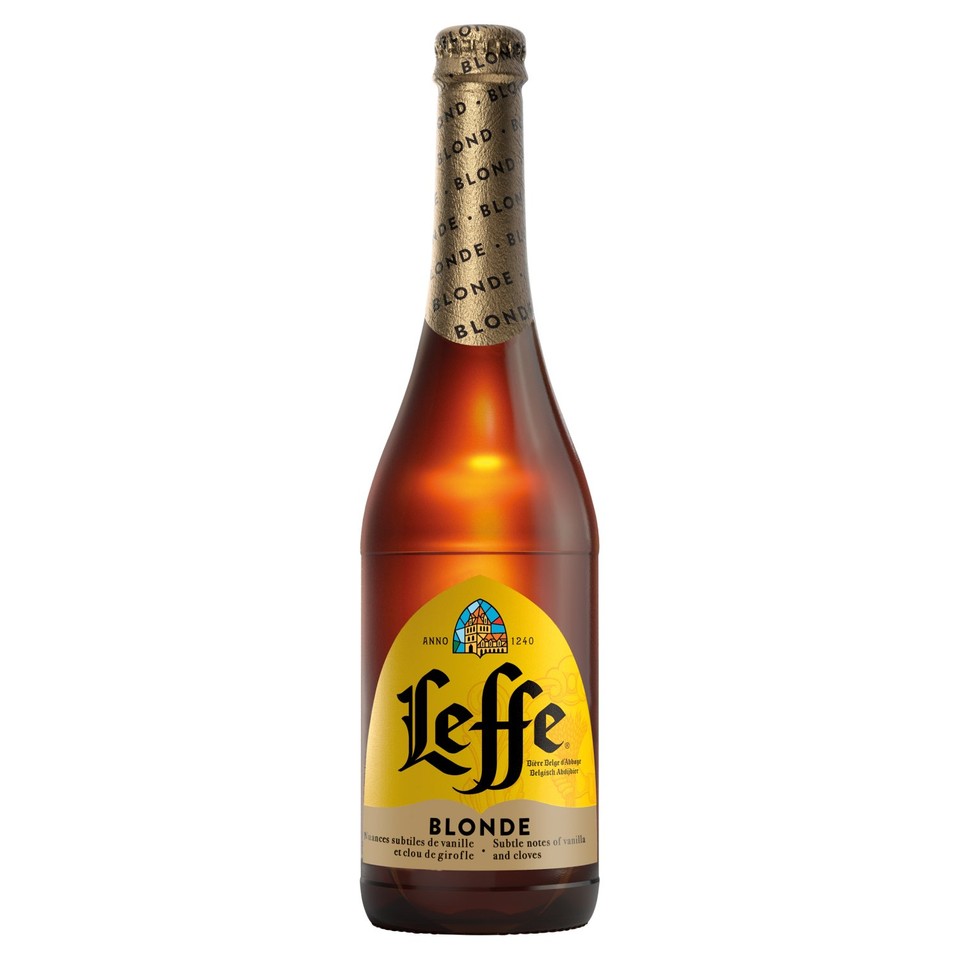 Leffe Blonde Belgian Lager Beer Bottle - Ocado
