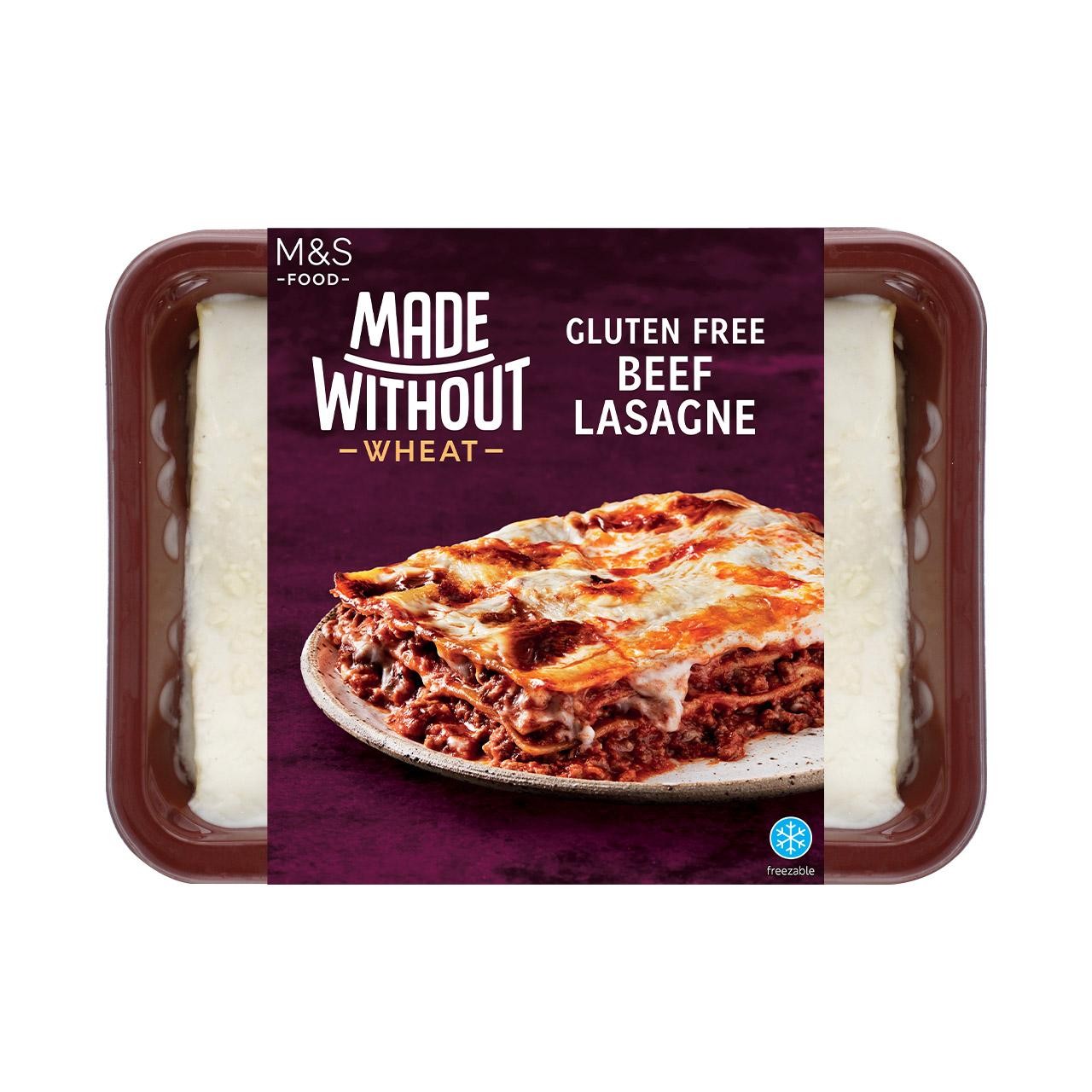 M&S Made Without Wheat Beef Lasagne - Ocado