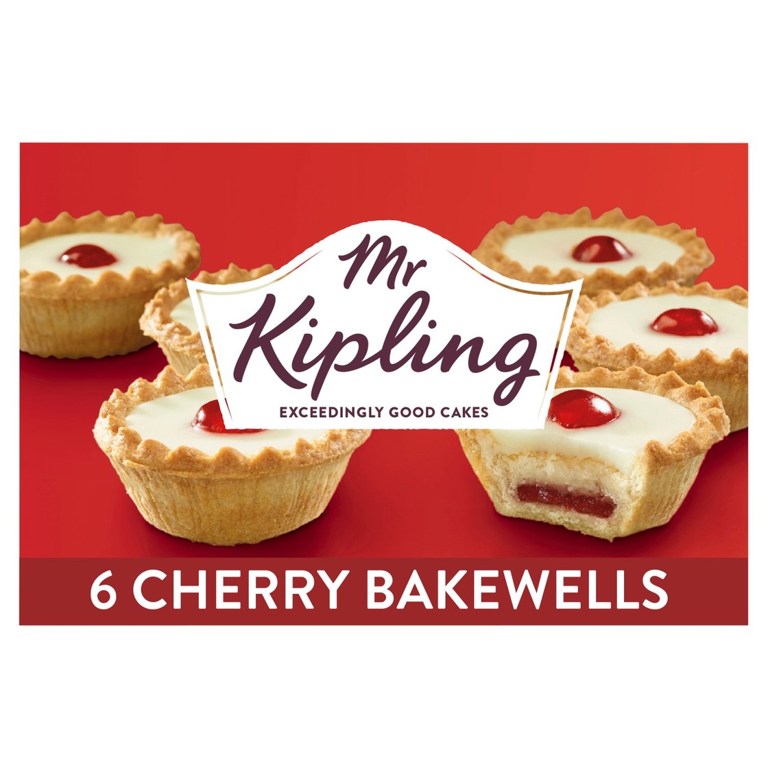Mr Kipling Cherry Bakewells - Ocado