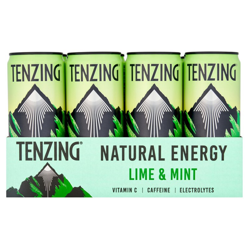 TENZING Natural Energy Lime & Mint Case - Ocado