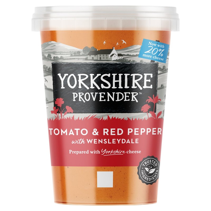 Yorkshire Provender Tomato & Red Pepper Soup with Wensleydale Cheese ...