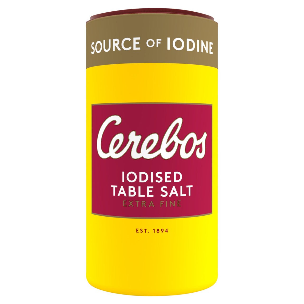 Cerebos Extra Fine Iodised Table Salt - Ocado