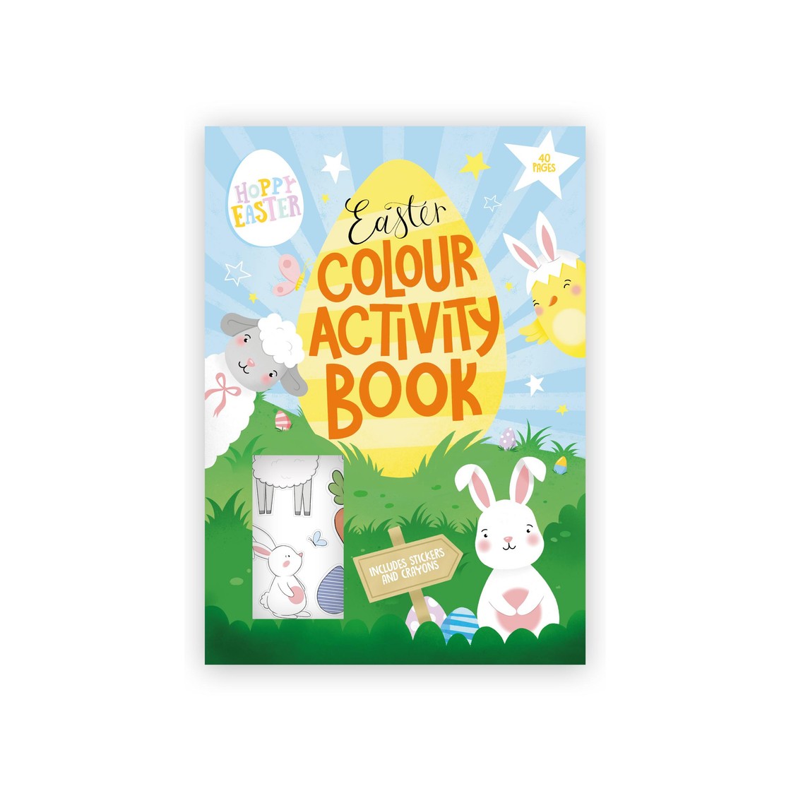 Hoppy Easter 40 Page A4 Activity Book - Ocado