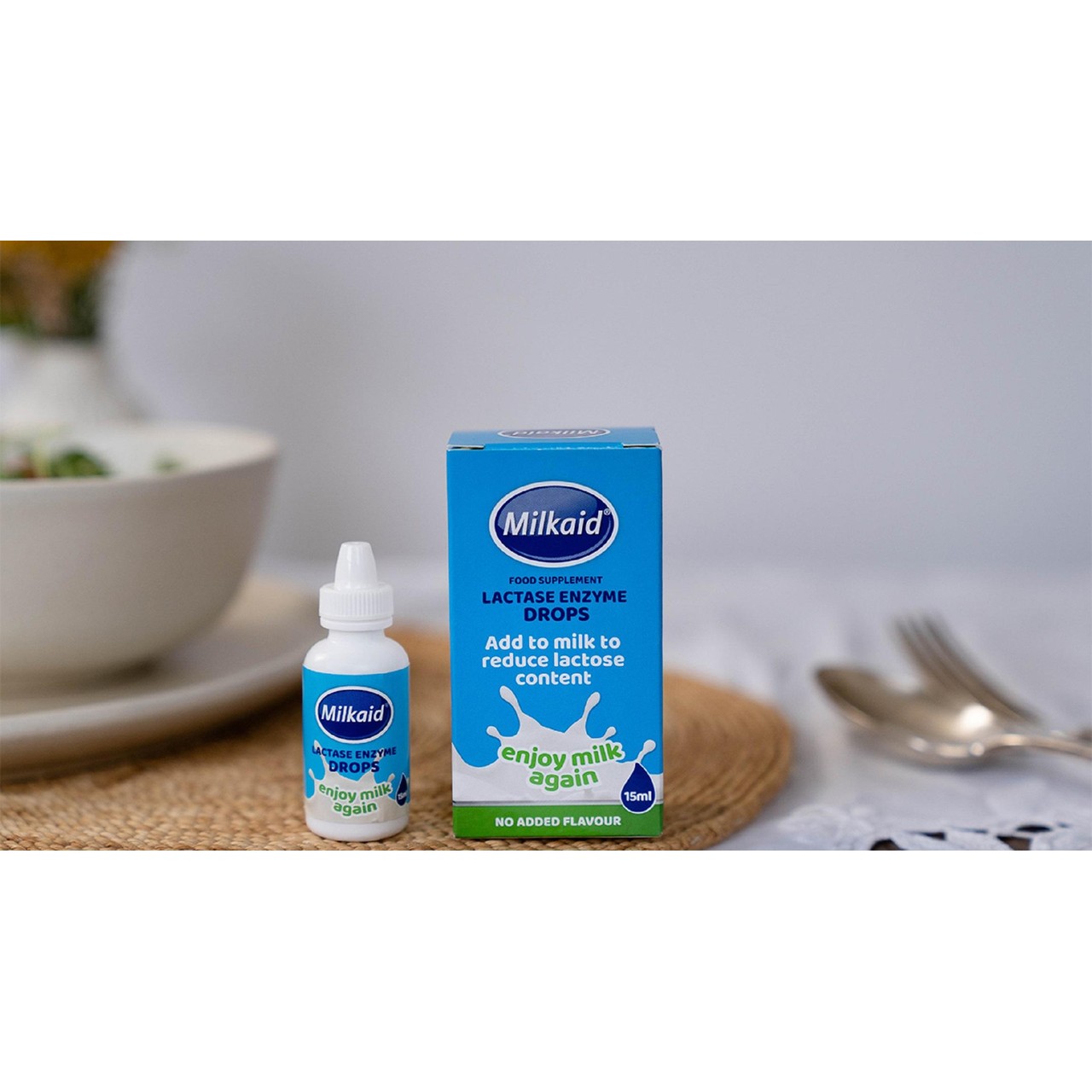 Milkaid Lactase Enzyme Drops - Ocado