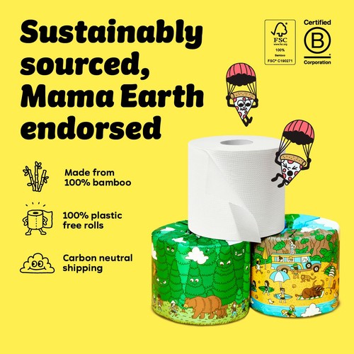 Who Gives A Crap Extra Soft Limited Edition Mega Rolls - Ocado