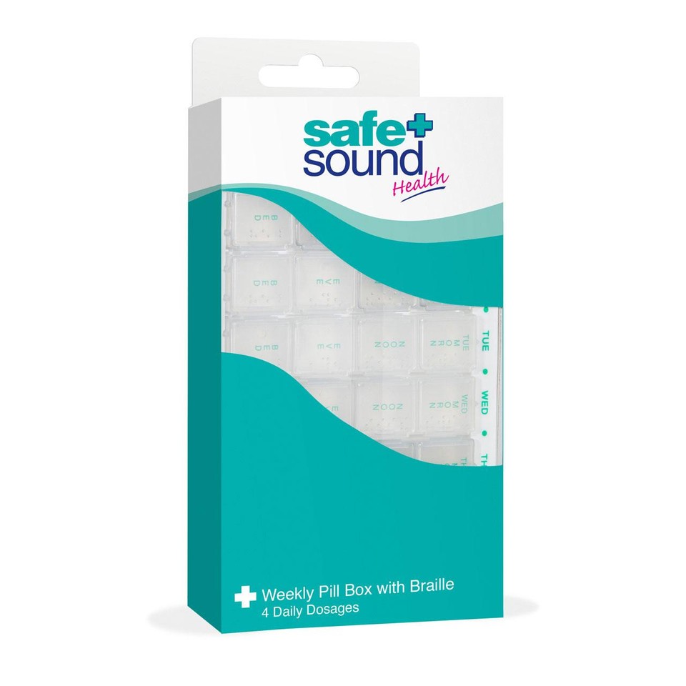Safe & Sound Weekly Pill Organiser - Ocado
