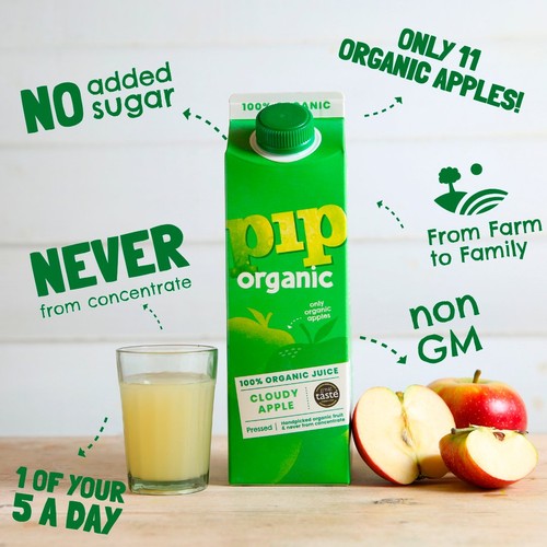 Pip Organic Cloudy Apple Juice - Ocado