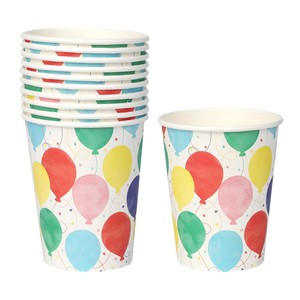 Table Fun Balloon Paper Party Cups - Ocado