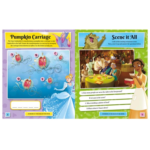 Igloo Books Disney Princess - Giant Stickers - Ocado