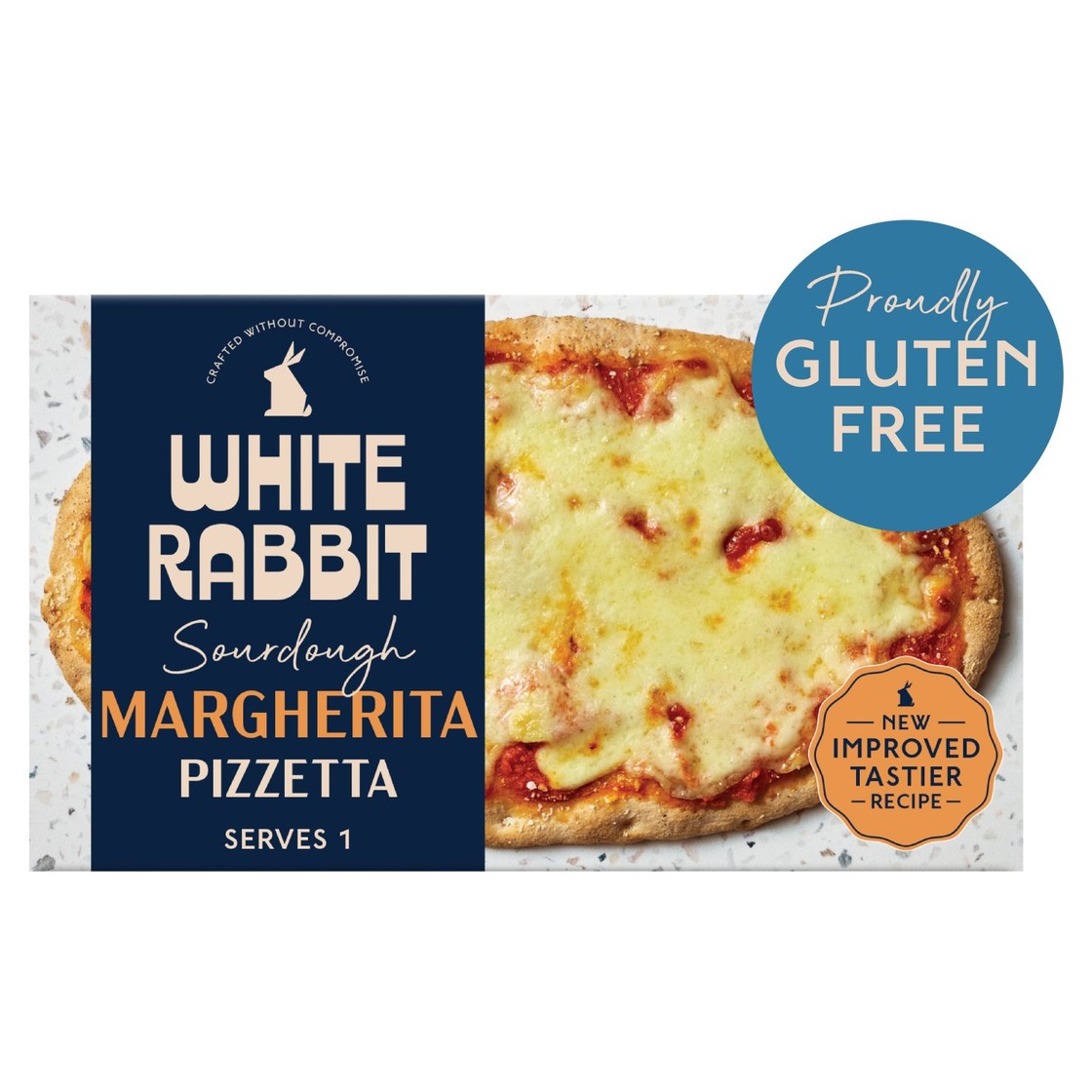 White Rabbit Gluten Free Sourdough Margherita Pizzetta - Ocado