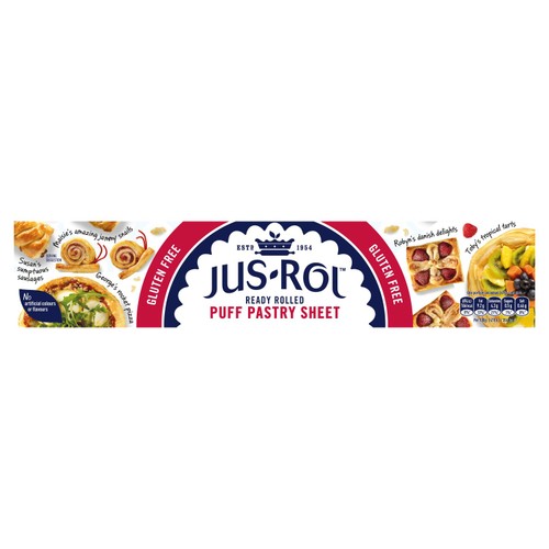 Jus-Rol Gluten Free Ready Rolled Puff Pastry Sheet - Ocado