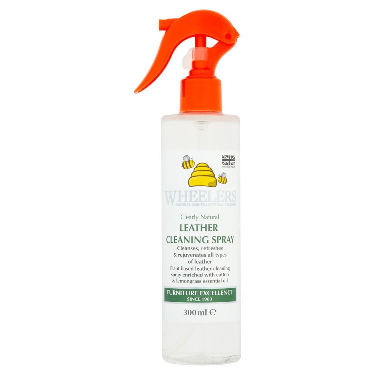 Wheelers Leather Cleaning Spray - Ocado